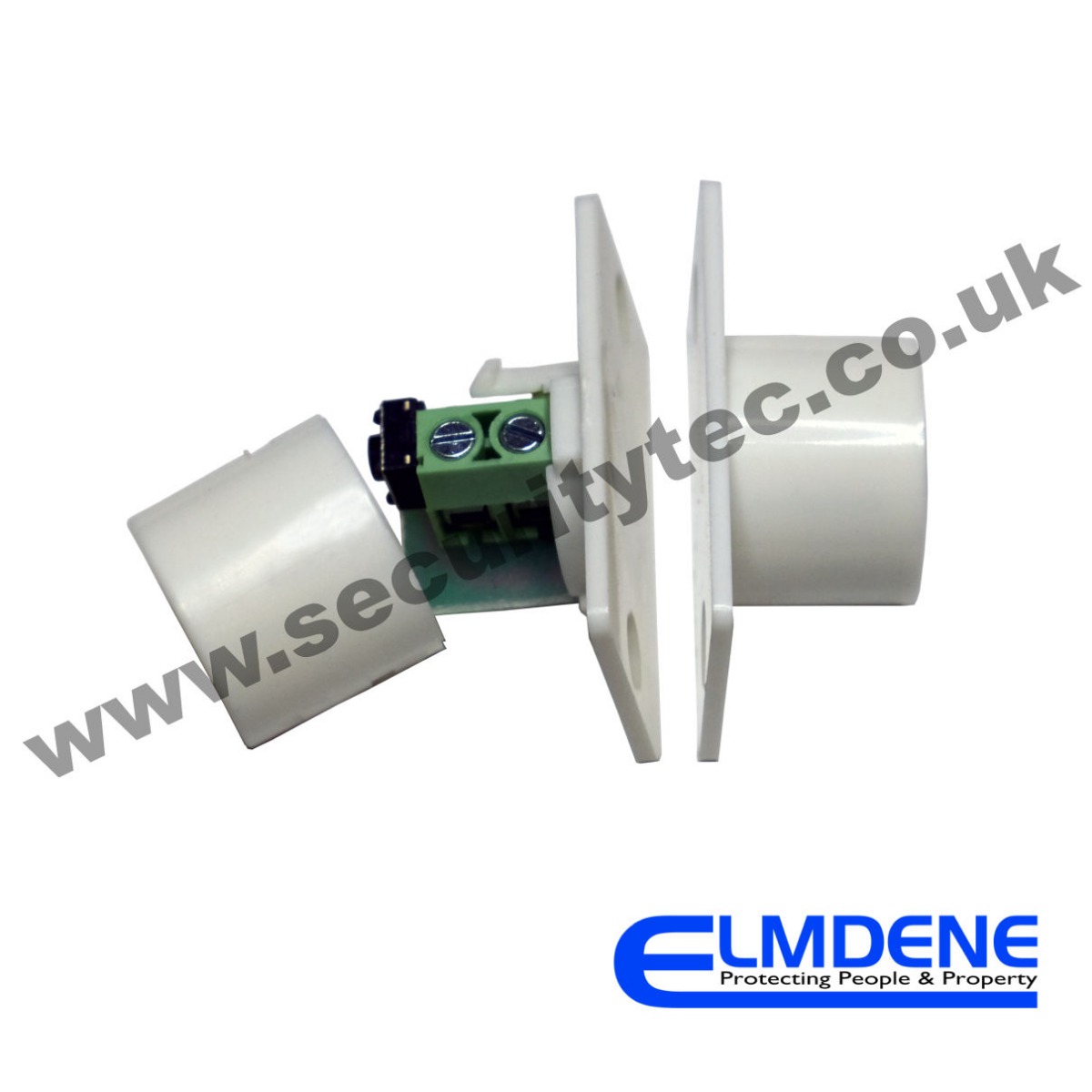 Elmdene Flush Magnetic contact, White