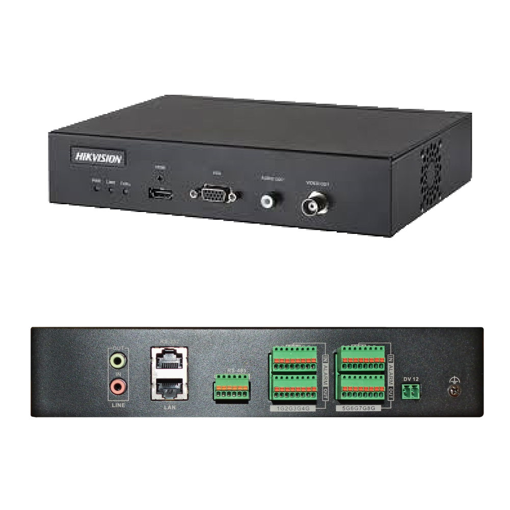 Hikvision 4K decoder 2ch/12MP, 4ch/8MP, 6ch/5MP, 16ch/1080p ...