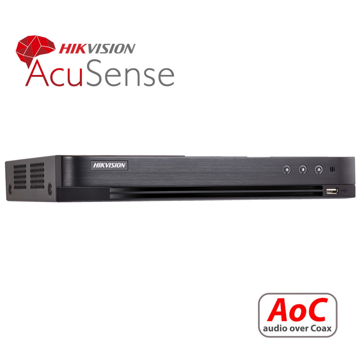 Hikvision 4ch DVR, AcuSense, Face Recognition, up to 8MP Cameras